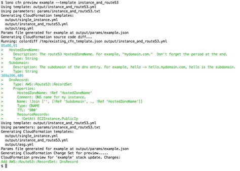 Aws Cloudformation Dry Run With Lono Cfn Preview Boltops Blog