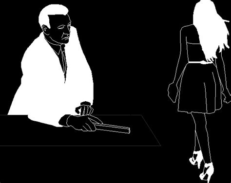 Infuriated Architect And Girlfriend DWG Model For AutoCAD Designs CAD