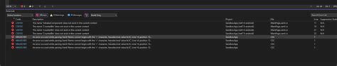 Xaml Parser Errors Are Formatted Incorrectly So Navigating To Xaml Doesn T Work Issue