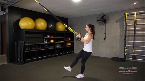 Agachamento Unilateral No Trx Youtube