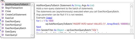 Addnonquerytobatch Array Or List Which Is Correct B4x Programming Forum
