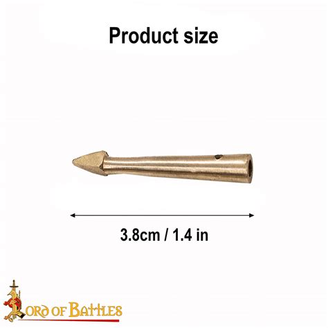 Archer Brass Tips Set Of 10