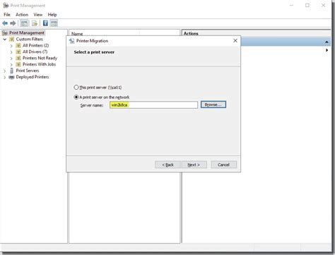 Migrate Print Servers To Windows Server Sysops