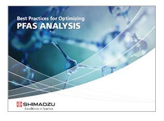 Per And Polyfluoroalkyl Substances PFAS Shimadzu SOPS