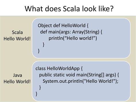 Ppt The Scala Programming Language Powerpoint Presentation Free