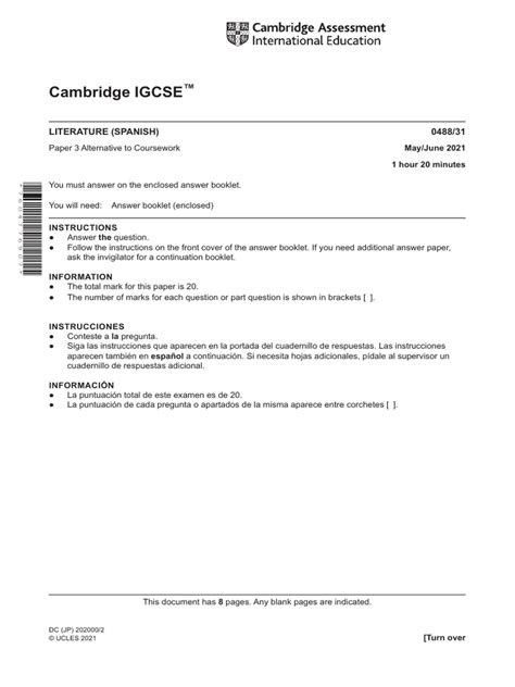 Igcse 7 Literatura Pdf