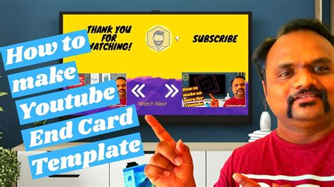 How To Make Youtube End Card Template Free Quick And Easy YouTube