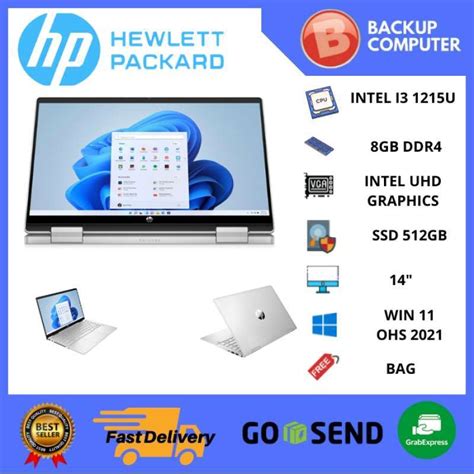 Jual Laptop Hp Pavilion X Ek Tu I U Di Seller Backup Computer Kota Jakarta Utara