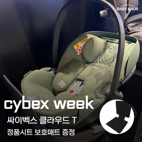 베이비하우스 싸이벡스 위크데이 24 76토 714일 이벤트｜베이비하우스