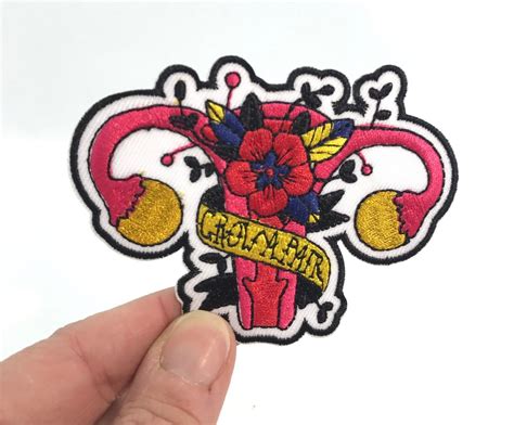 Pussy Patch Vagina Iron On Patches Embroidered Diy Gift For Etsy