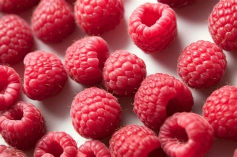 Premium Ai Image Fresh Raspberry Solid Color Background Image