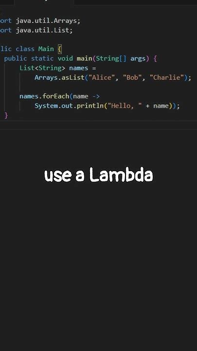 Lambda Expressions In Java Codingtips Java Lambdaexpressions Coding Programming Code Youtube