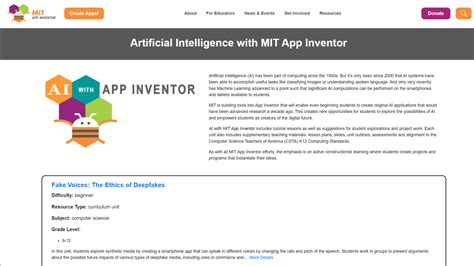 Mit App Inventor Ai 教學資源 App Inventor Tw