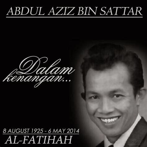 Kl Chronicle Seniman Aziz Sattar Meninggal Dunia