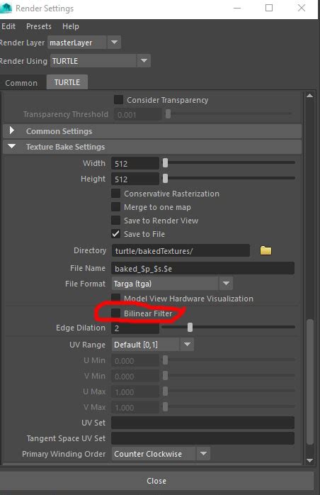 Artifacts When Baking Textures With Turtle Render Autodesk Community