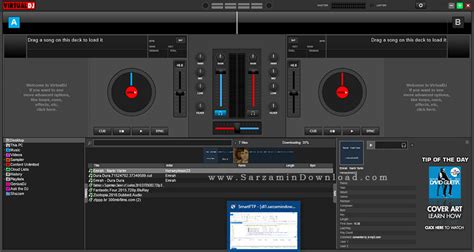 نرم افزار شبیه سازی دستگاه دی جی برای میکس آهنگ برای ویندوز Virtual
