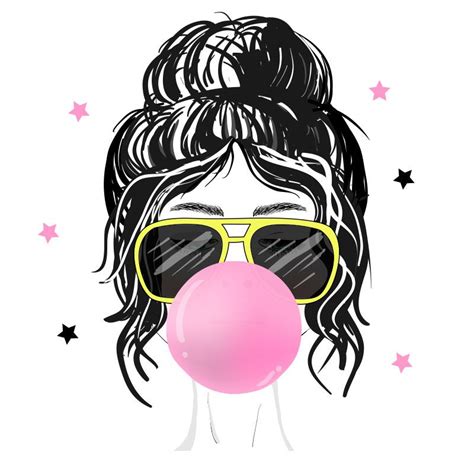 Девушка с жевачкой женские аватарки Sy Картинки Рисунки Рыжие девушки