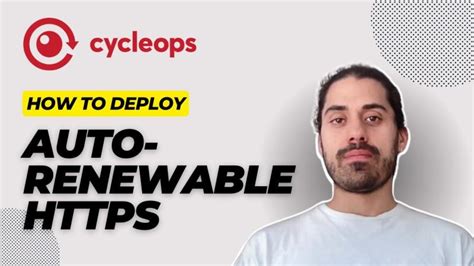 How To 🕹️deploy Auto Renewable With Cycleops Step By Step