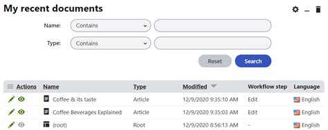 Managing Widget Dashboard Content Kentico Xperience 13 Documentation
