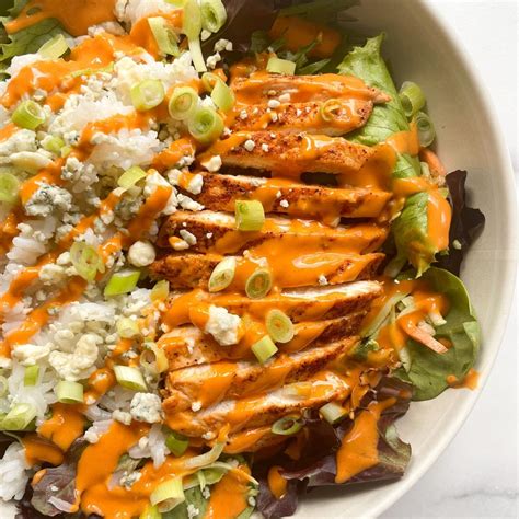 Buffalo Chicken Rice Bowl