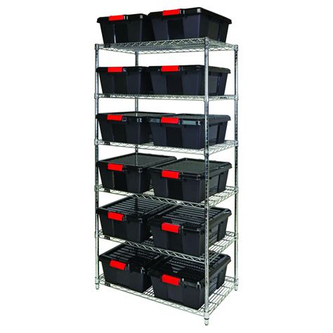 Quantum Storage Systems 36 In X 21 In X 74 In 1 Sided Shelving Unit