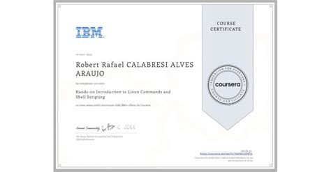 Robert Rafael Calabresi Alves Araujo On Linkedin Completion Certificate For Hands On