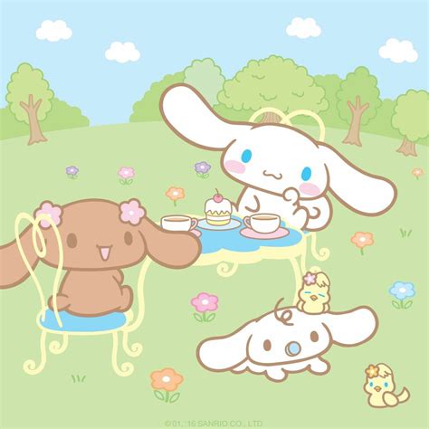 Cinnamoroll Teatime ￣3￣ Hello Kitty Characters Cute Cartoon
