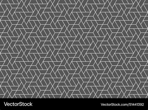 Grey Linear Hexagons Geometric Texture Pattern Art