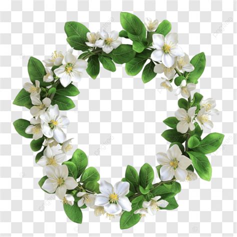 재스민 수채화 꽃 화환 재스민 수채화 꽃 화환 3d 화환 재스민 속 Png 일러스트 및 이미지 에 대한 무료 다운로드 Pngtree