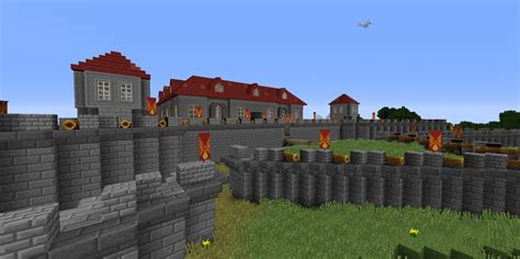 my vauban fortress with chisel and bits cannons i made r minecraft