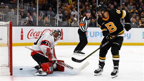 David Pastrnak Surpasses 40 Goals This Season In Bruins Win Vs Ottawa