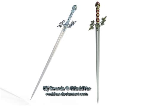 Elf Swords By Rreddvar On Deviantart