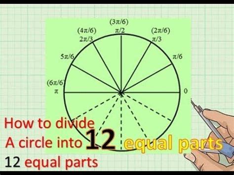 Master The Art Of Dividing A Circle Into Equal Parts