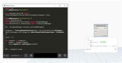 get view from viewport python developers dynamo