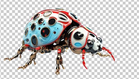 Premium Psd A 3d Ladybug