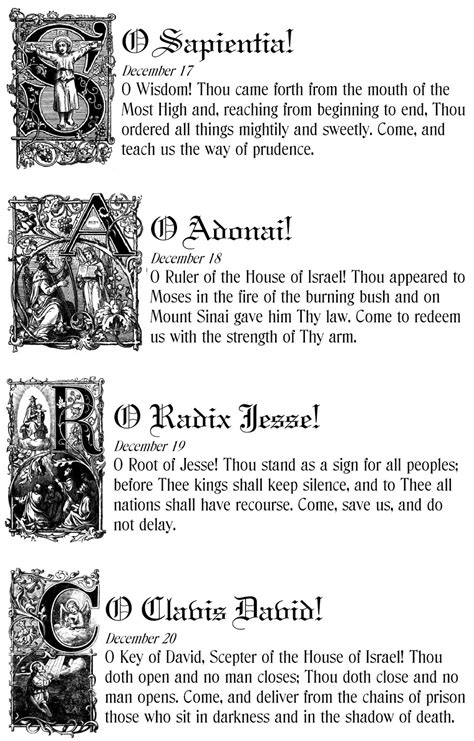 Trinity Acres Advent O Antiphons