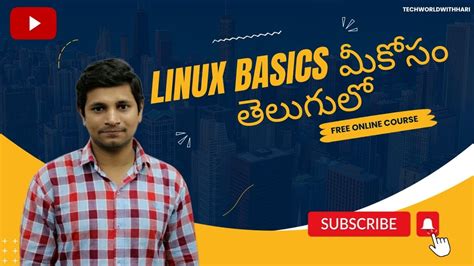 Linux Overview In Telugu Telugu HariDevOps Learn DevOps From Scratch