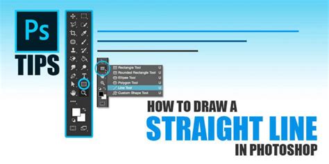 How To Draw A Straight Line In Photoshop Photoshop Line Tool Tutorial Tradexcel Graphics