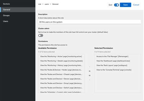 Clustervisor Account Management And Role Based Access Control Advanced Clustering Technologies