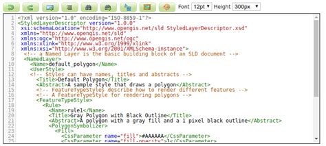 Styles — Geoserver 228x User Manual