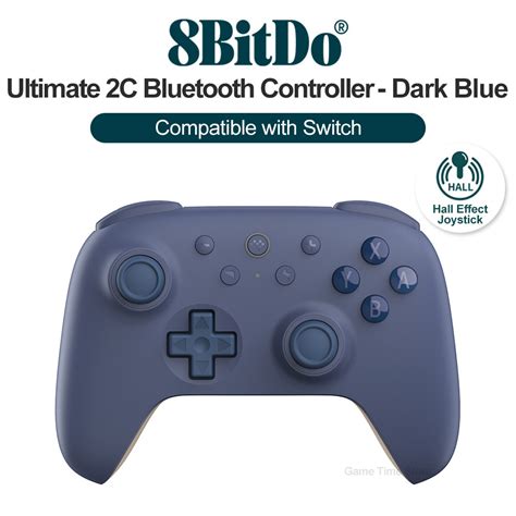 8bitdo Ultimate 2c Bluetooth Controller Wireless Gamepad With Hall Effect Joystock For Ns Oled