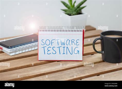 Text Showing Inspiration Software Testing Concept Meaning Activity To