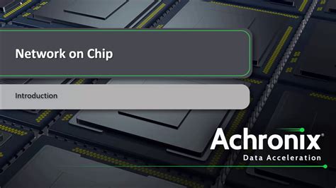 Intro To The Speedster7t Fpga Network On Chip Youtube