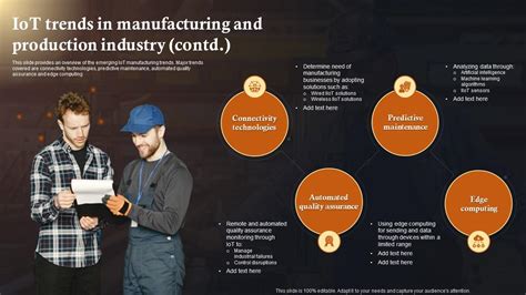 IoT Trends In Manufacturing And IoT Solutions In Manufacturing Industry IoT SS PPT Example