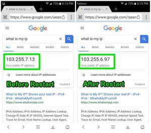How To Change IP Address On Android Local And Public