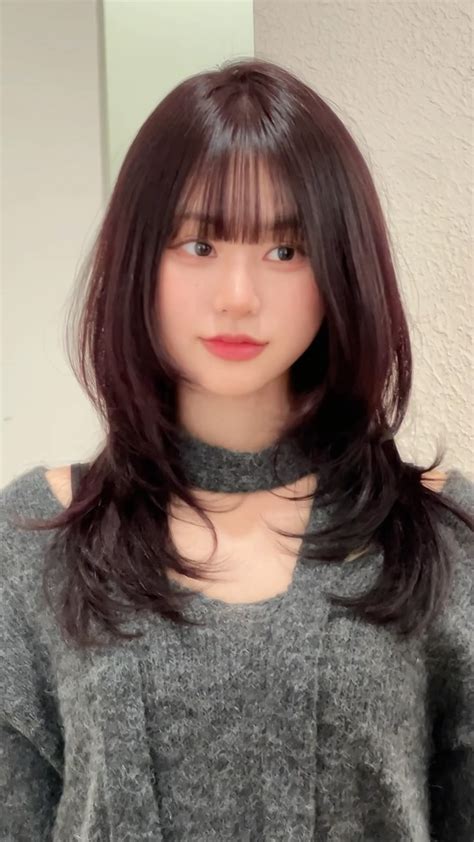 모어온 도산공원점 김 예찬 레이어드컷 레이어드펌 C컬펌 헤어컨설팅 러블리 추구미 🐰💗 세미풀뱅 구름펌 스타일로 사랑스러움 가득 퍼스널헤어 진행해 드렸어요 🫶