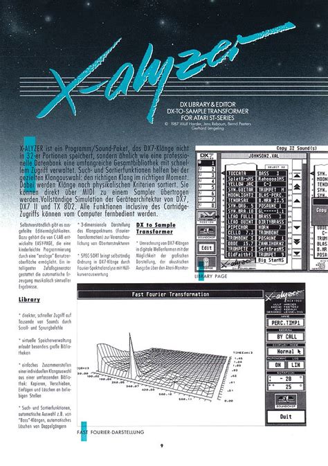 C Lab Notator Sl Creator Scoretrack Supertrack Atari Commodore Deep Sonic