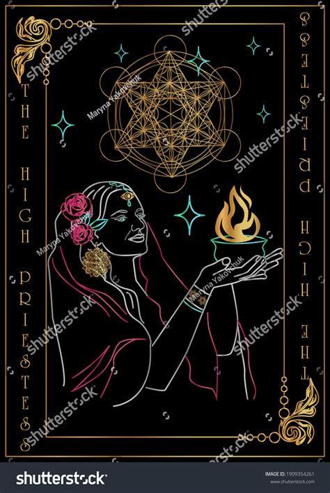 High Priestess Over 122 Royalty Free Licensable Stock Illustrations