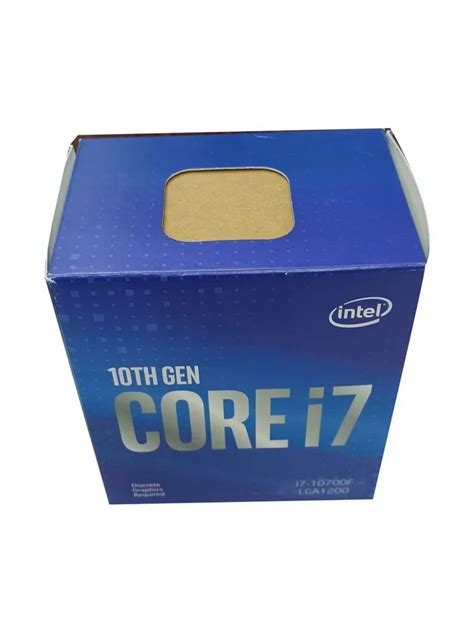 Silver Intel Core I7 10th Gen 10700F Computer Processor At 18500 Piece In Mumbai
