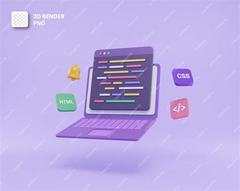 premium psd 3d web development or software development or web design